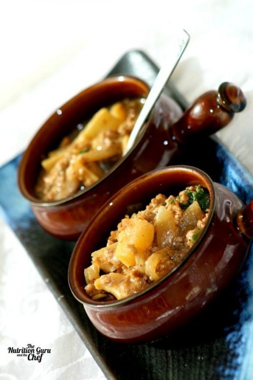 Pork, Pineapple and Bamboo Shoot Curry - The Nutrition Guru and the Chef